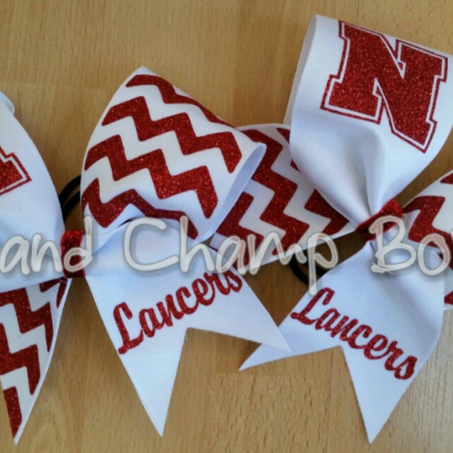 cheer bows custom